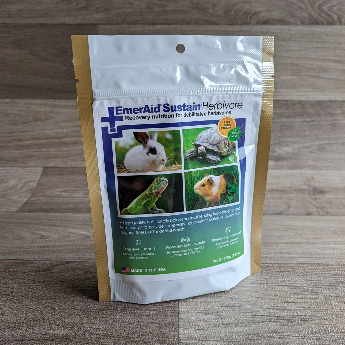 EmerAid Sustain Herbivore 100g – Everything Guinea Pig